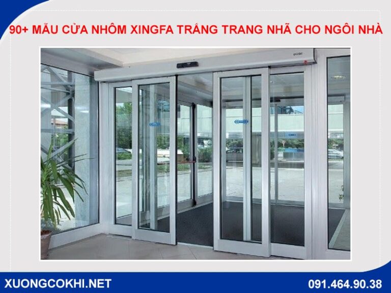 90+ mẫu cửa nhôm xingfa màu trắng trang nhã cho ngôi nhà - Xưởng cơ khí ...